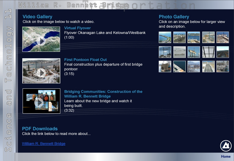 Transportation: William R. Bennett Bridge